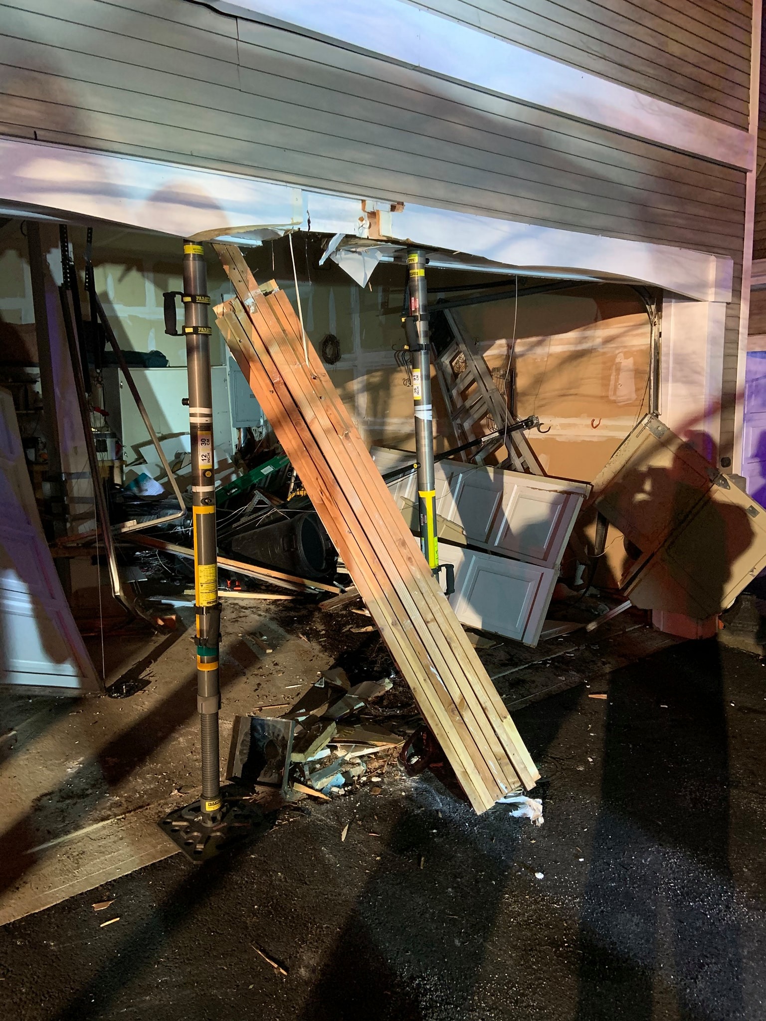Vehicle into a home - Absolute Rescue