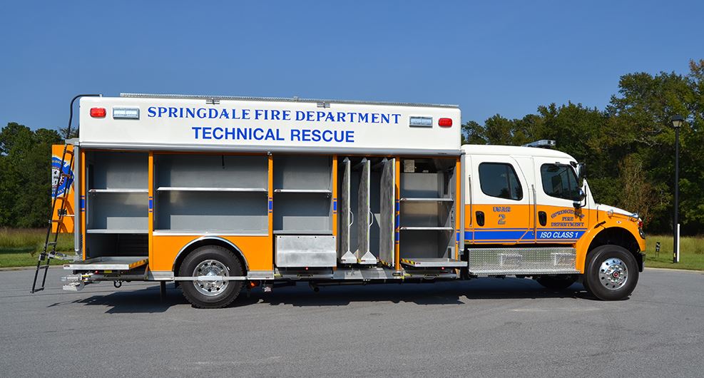 Springdale Fire Dept Search And Rescue Emergency Vehicles Fire